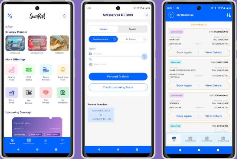 What Is SwaRail App Launched By Indian Railways? Here’s All You Need To ...