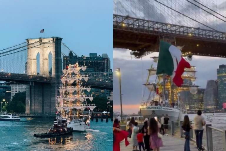 USA: At Least 22 Injured After Mexican Navy Ship, With 200+ Onboard, Collides With Brooklyn ...