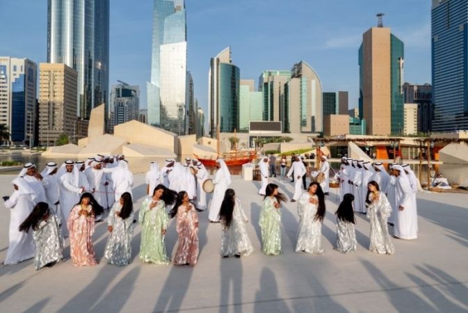 Here's All About Al-Ayyala, A Traditional Emirati Dance Performed On ...
